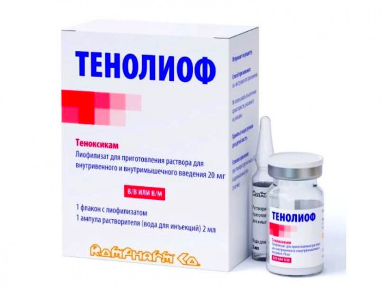 Buy Tenoliof (Tenoxicam) lyophilisate for solution preparation ...