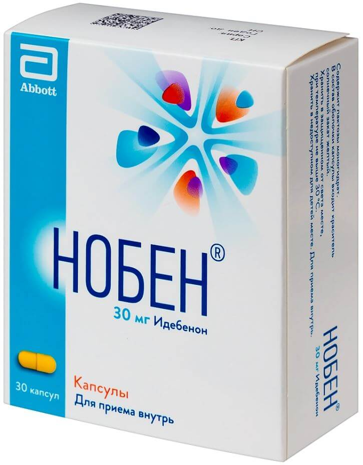 Buy Noben 30 mg Capsules – Idebenone for Memory & Cognitive Support ...