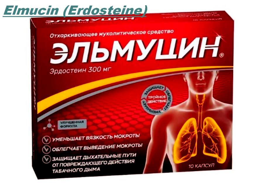 Buy Elmucin (erdosteine) 300 mg - Shopmybuy.com