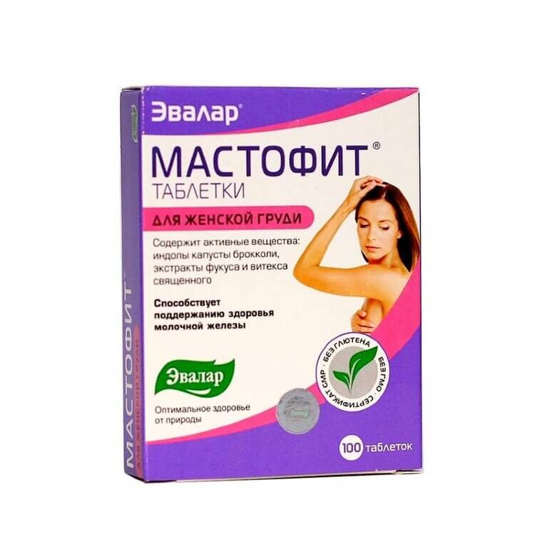 Buy Mastofit Evalar from mastopathy 100 tablets - Shopmybuy.com