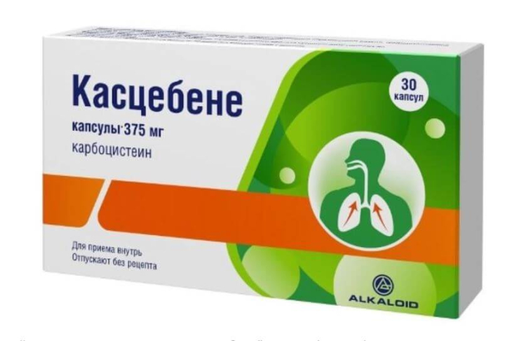 Buy Cascebene (Carbocisteine) 337 mg 30 capsules - Shopmybuy.com
