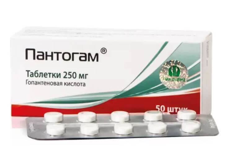 Buy Pantogam Tablets – Hopantenic Acid for Memory & Brain Support ...