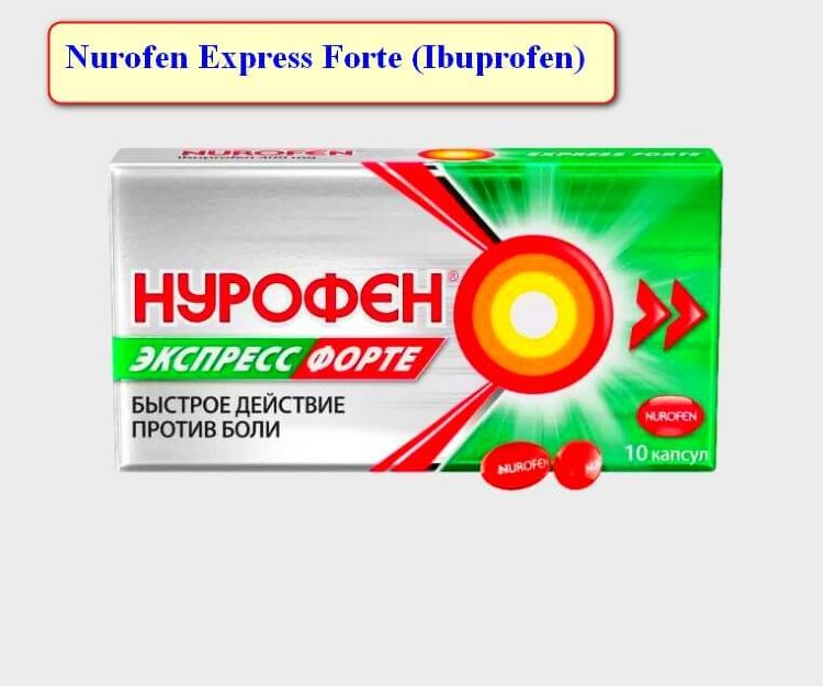 Buy Nurofen Express Forte (Ibuprofen) - Shopmybuy.com