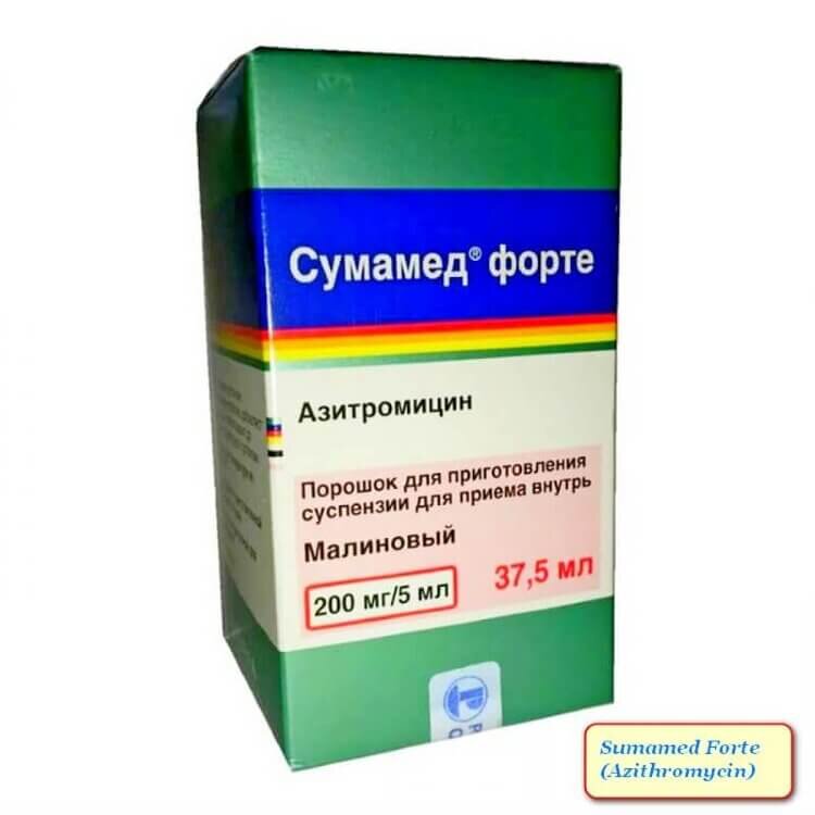 Buy Sumamed Forte (Azithromycin) Powder - Shopmybuy.com