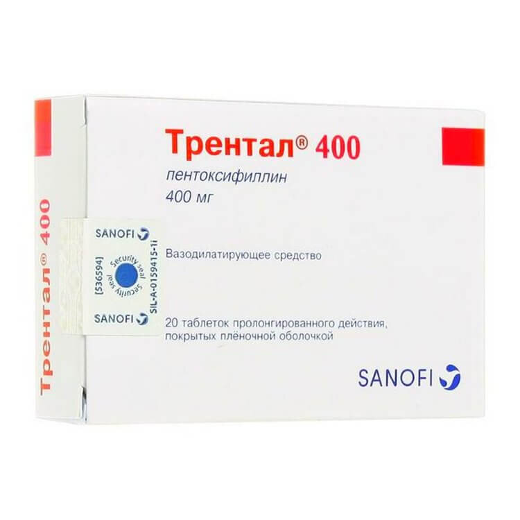 Buy Trental (Pentoxifylline) 400 mg with prolonged release - Shopmybuy.com