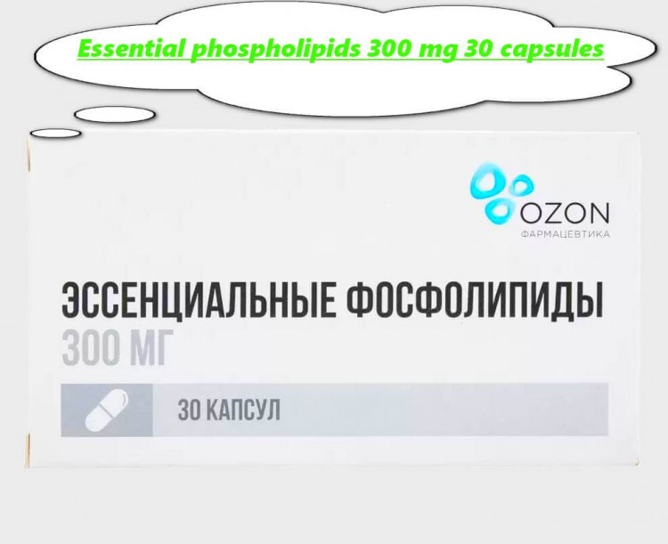 Buy Essential phospholipids 300 mg 30 capsules - Shopmybuy.com